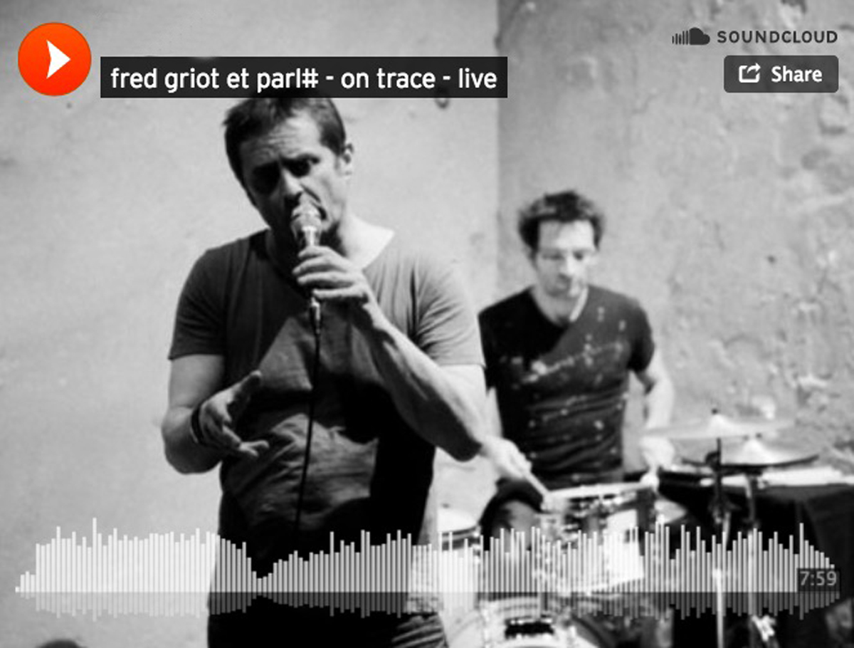 concerts captations – on trace | fred griot et parl#
